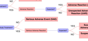 Safety reporting flowchart: AE, SAE, SSAR, SUSAR – Vincent Bontrop